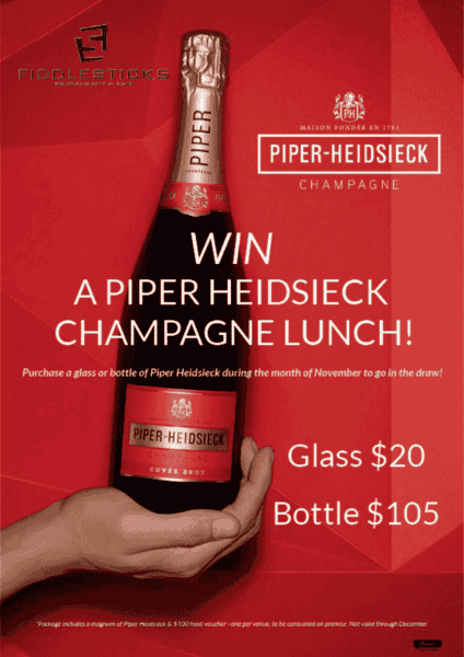 What’s on! - Fiddlesticks Restaurant and Bar - Christchurch New Zealand